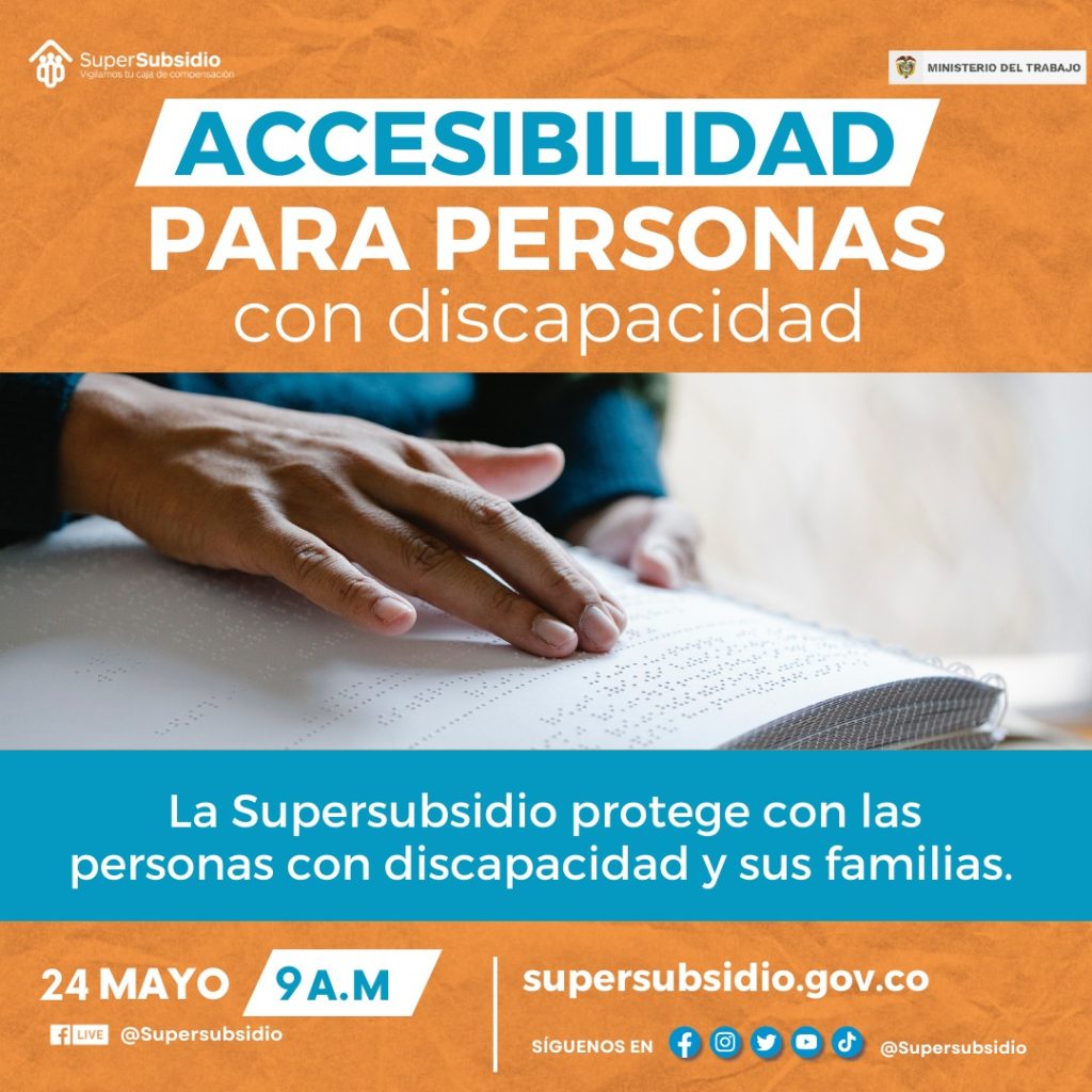 Accesibilidad para personas con discapacidad - COMCAJA